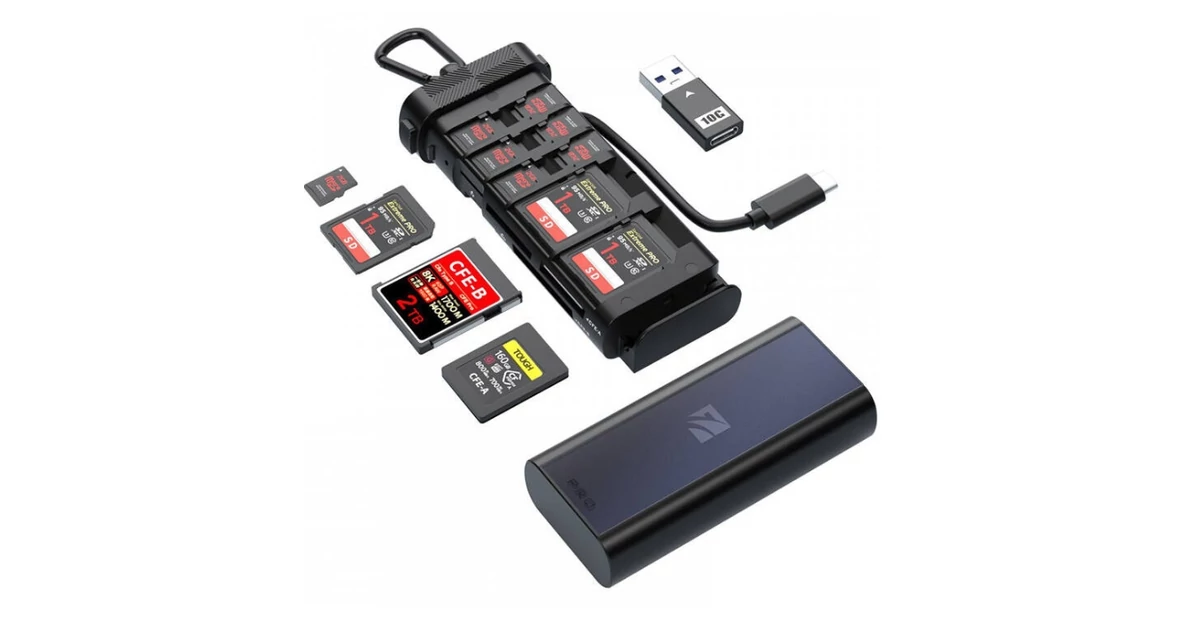 Freewell CF A/B - SD - TF Pro Card Reader | DJI Mini 3 Pro | Dronshop.hu